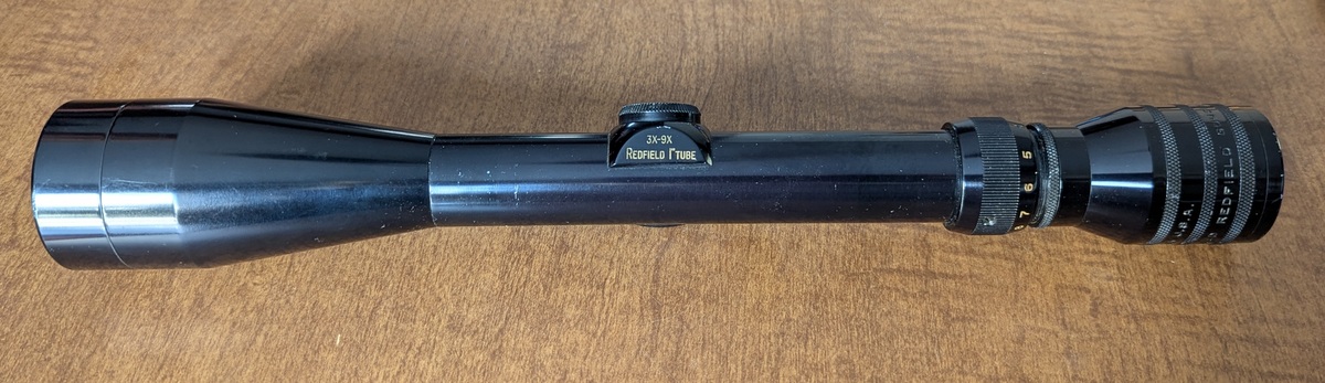 FS: Redfield traditional 3x9 rifle scope - dot reduced - 24hourcampfire